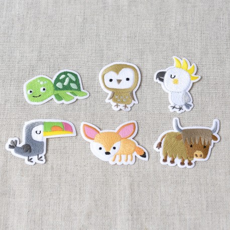 S Motif little cute animals - Stephanoise mediac