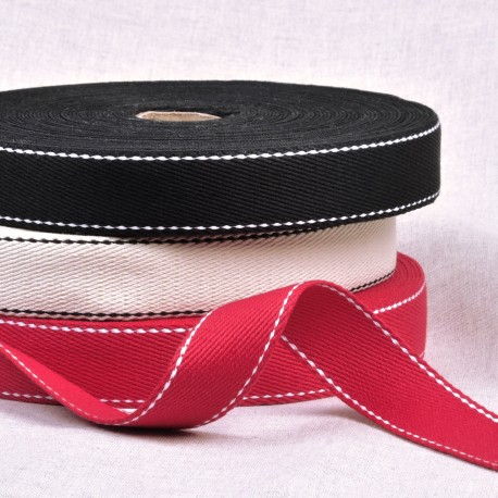 WEBBING WITH STITCHES - Stephanoise mediac