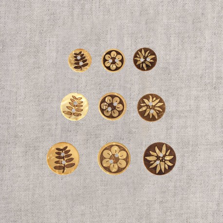 coco button engraved - Stephanoise mediac