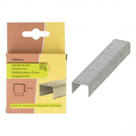 8MM STAPLES *1000 - Stephanoise mediac