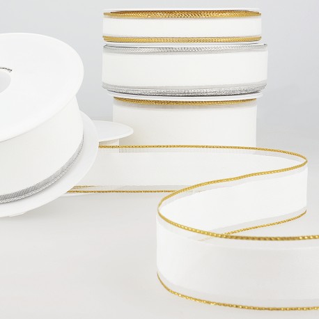 SELVAGE SATIN RIBBON - Stephanoise mediac