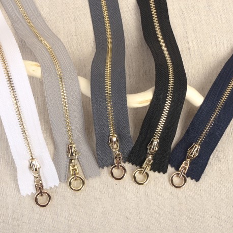 PLAIN ZIPPER ROUND PULLER - Stephanoise mediac