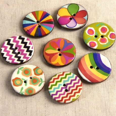 BOUTON COCO DÉCORÉ - Stephanoise mediac