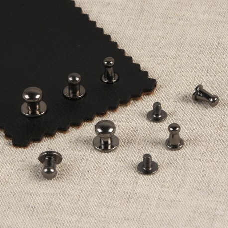 SCREW-ON COLLAR BUTTONS *7PCS - Stephanoise mediac